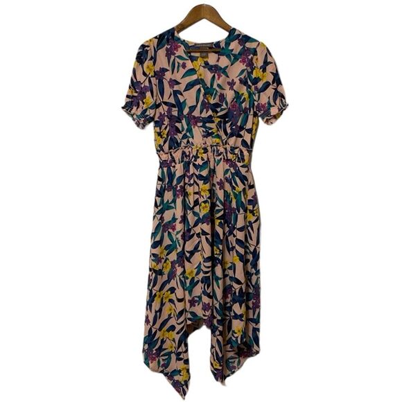 Kate & Mallory | Dresses | Kate Mallory Floral High Low Midi Maxi Dress ...